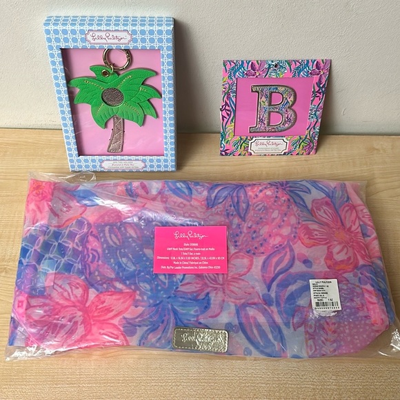 Lilly Pulitzer | Bags | Lilly Pulitzer Gwp Mesh Tote Pink Isle Tote ...